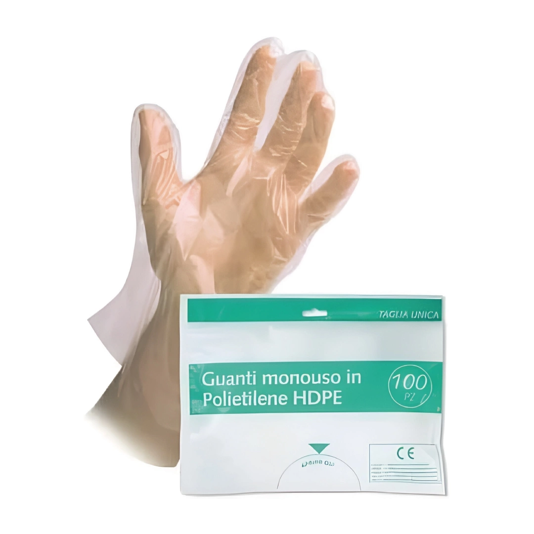 Guanti in polietilene monouso